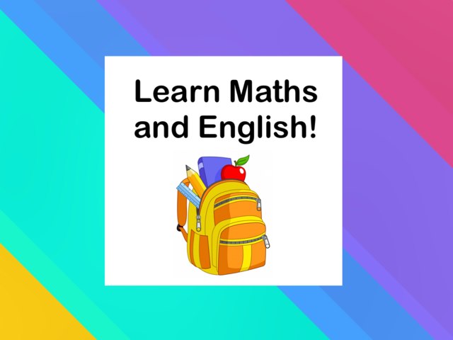 Basic Maths And English! Free Games online for kids in Nursery by Megan ...