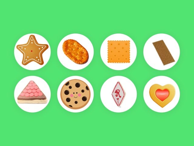 Cookie Shapes Free Games online for kids in Nursery by Candace Chadwick