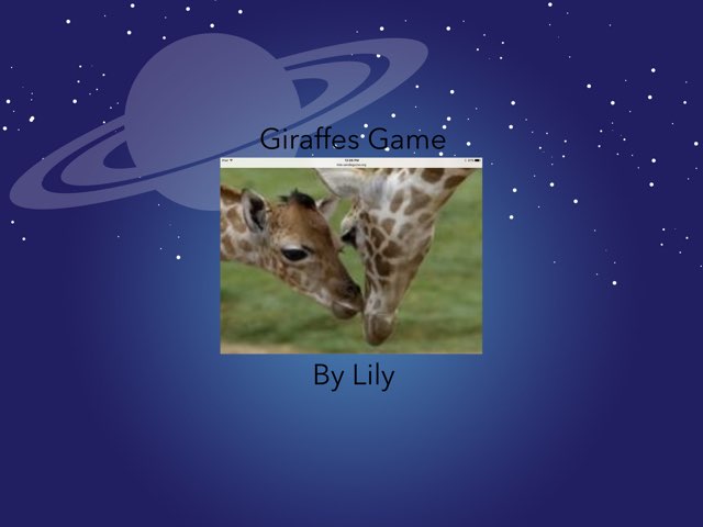 Giraffe Game By Lily Free Games online for kids in Nursery by Hulstrom ...