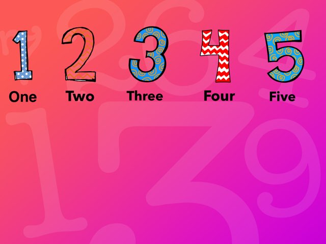 Number Puzzle 1-5 Free Games online for kids in Nursery by Jasmine Galick