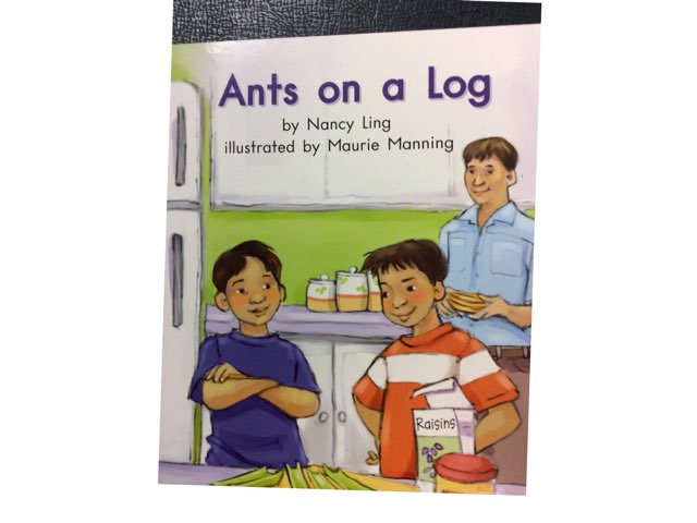 Ants On A Log Free Games online for kids in Nursery by Sandie Daro