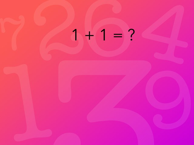 Maths Quiz 12345 Free Games online for kids in Nursery by Cool Girl 18