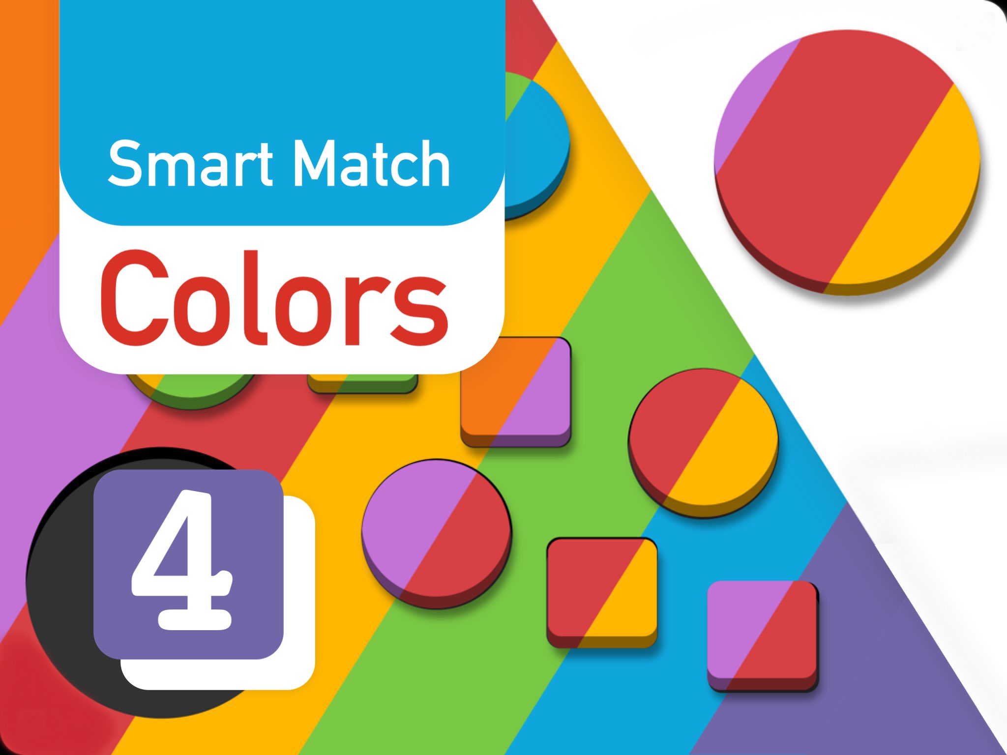 Play Smart Match Colors - Level 4 by Tiny Spark - on TinyTap