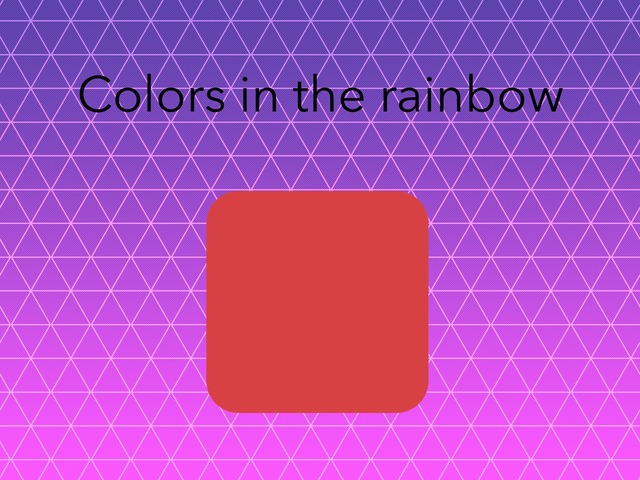 Colors In The Rainbow Free Games online for kids in Nursery by Ruby ...