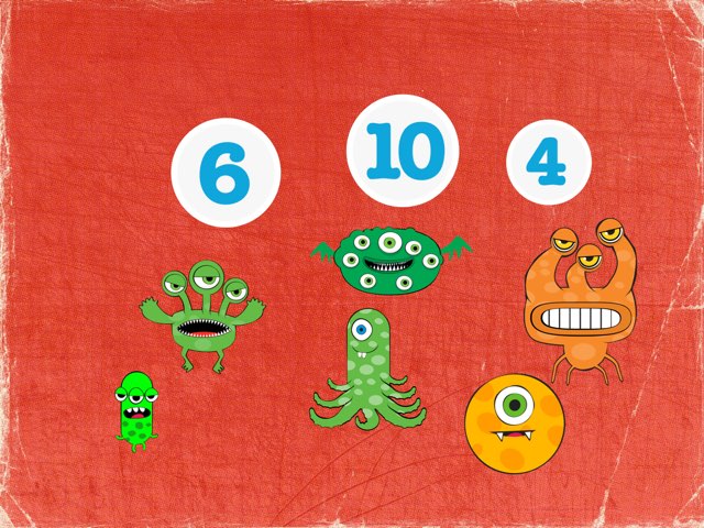 You count the monsters Free Games online for kids in Pre-K by Pilot ...
