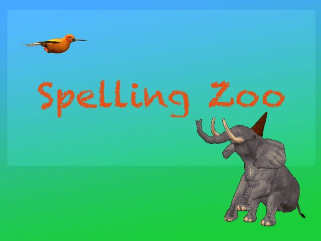 Spelling Zoo Free Activities online for kids in 1st grade by Olivia Bates