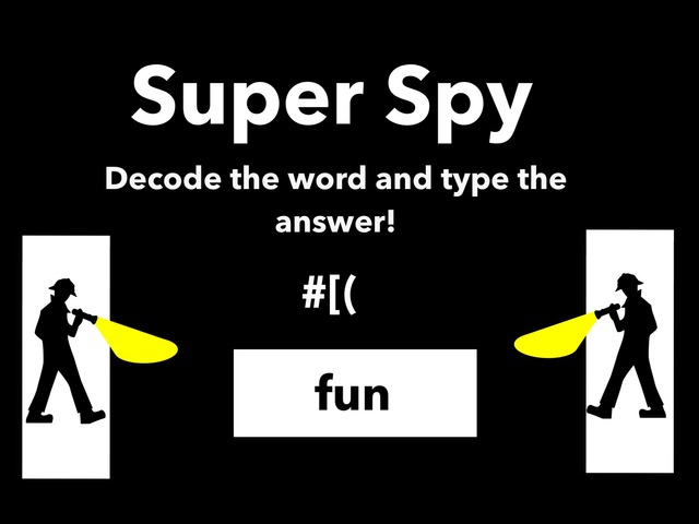 Super Spy: Decode And Type Free Activities online for kids in 5th grade ...