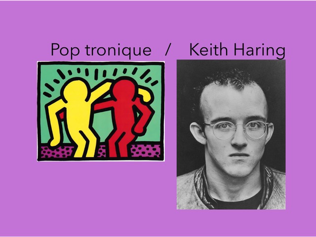 Keith Haring Free Games online for kids in Nursery by Emma
