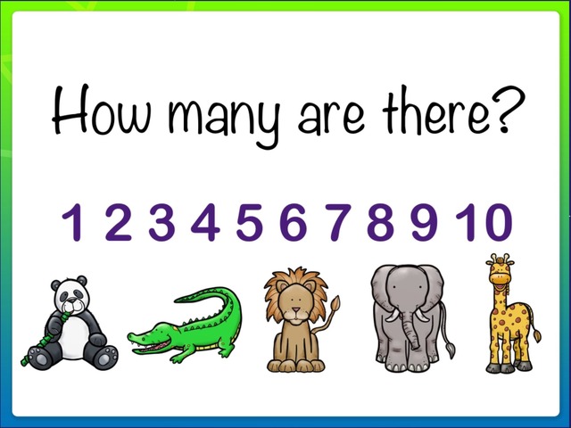TinyTap | How Many Are There? (1 To 10) | Math