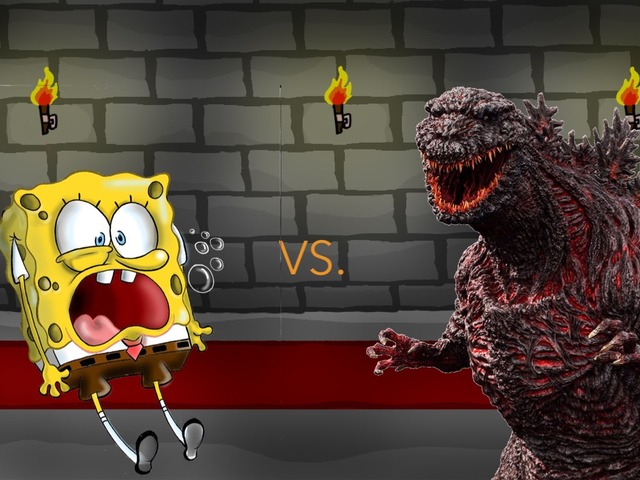 SpongeBob Vs Godzilla Free Activities online for kids in 9th grade by ...