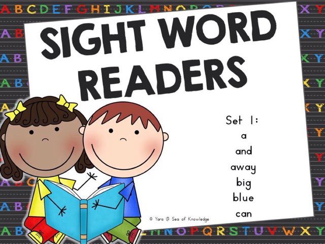 Sight Word Readers Set 1 Free Activities online for kids in ...