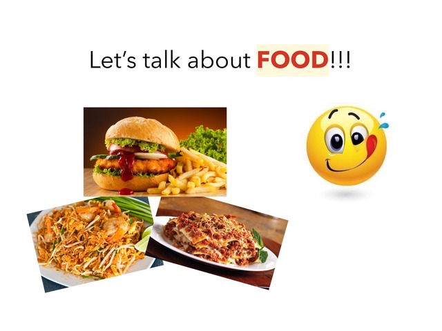 Talking About Food Free Activities online for kids in 7th grade by Wai ...