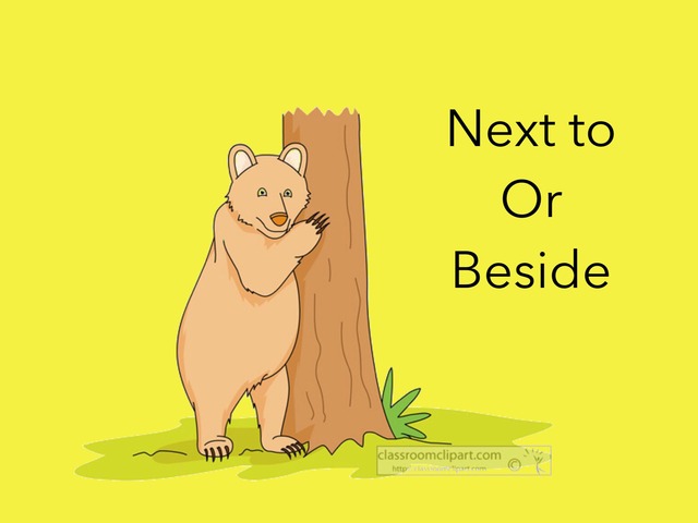 Language Studies (Native) | Special Needs | Prepositions: Next To or ...