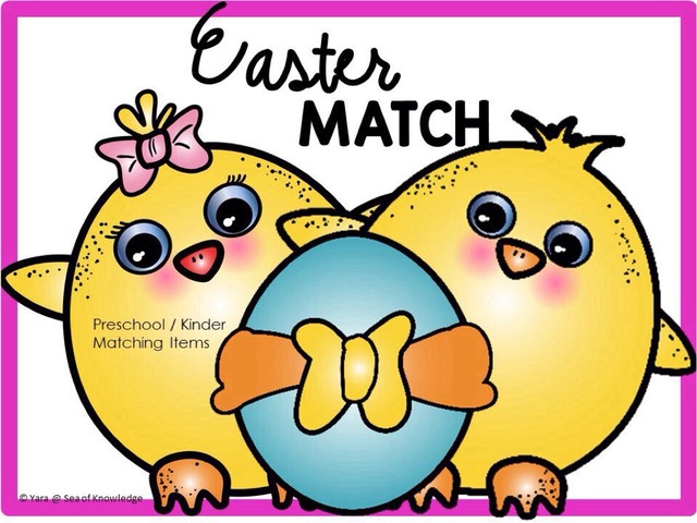 Easter Match - Matching Identical Items Free Games online for kids in ...