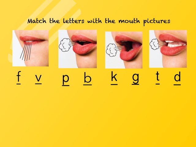 LIPS Matching Sounds Free Activities online for kids in Kindergarten by ...