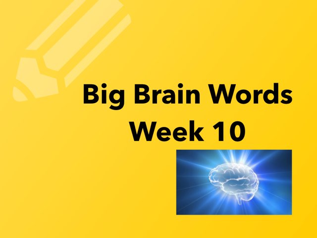Big Brain Week 10 Free Activities online for kids in 1st grade by ...