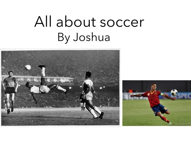 All About Soccer Free Activities online for kids in 3rd grade by Josh