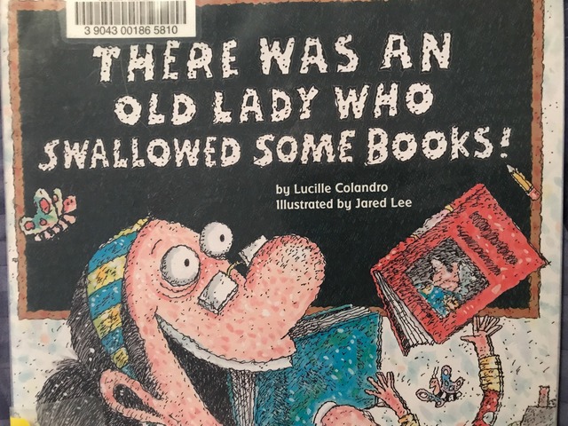 There Was An Old Lady Who Swallowed Some Books! 2 Free Activities ...