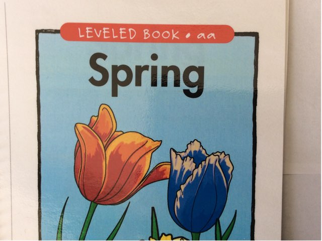 AA Leveled Book: Spring Free Activities online for kids in Kindergarten ...