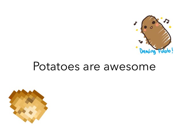 Potato Game Free Games online for kids in Nursery by Katie Lord
