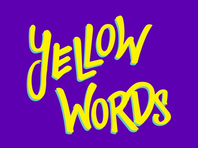 Yellow Words Free Activities online for kids in Kindergarten by Helen Smith