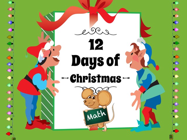 12 Days Of Christmas Math Free Activities online for kids in ...