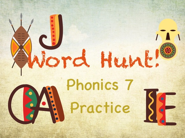 Word Hunt Phonics 7 Practice Free Activities online for kids in 1st ...