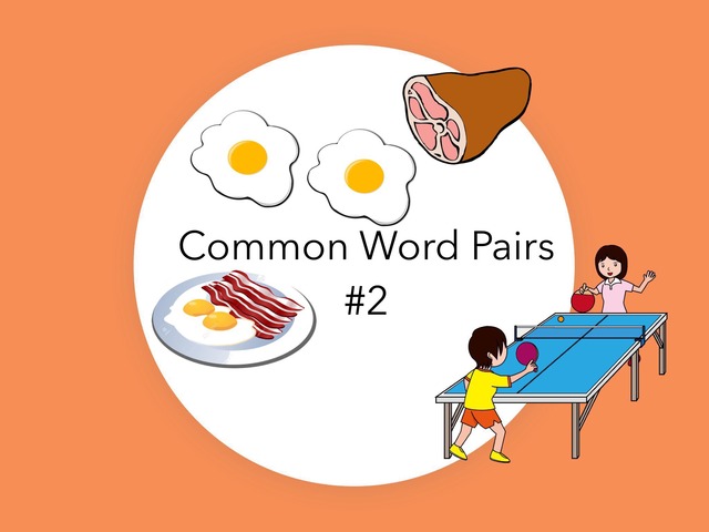 Word Pairs: Common #2 Free Activities online for kids in 4th grade by ...