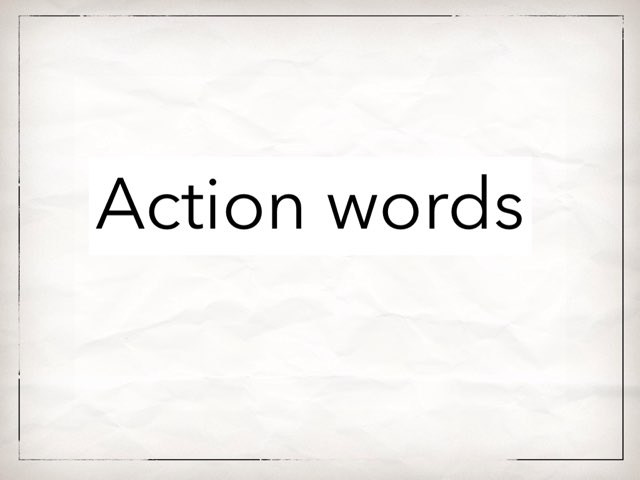 Action Words Free Games | Activities | Puzzles | Online for kids ...