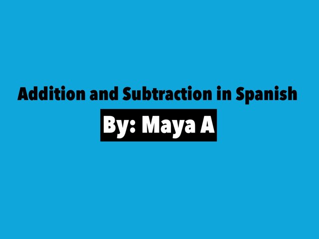 Addition And Subtraction In Spanish Free Activities online for kids in ...