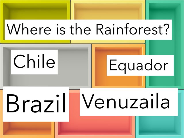 All About The Rainforest Free Activities online for kids in 2nd grade ...