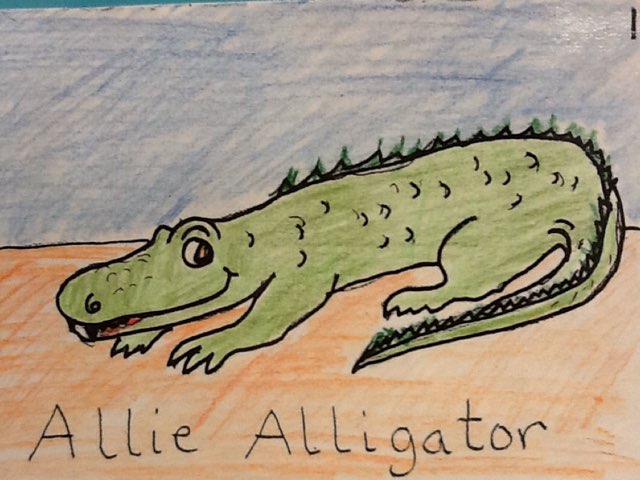 Allie Alligator Free Games online for kids in Nursery by Elliott Kern
