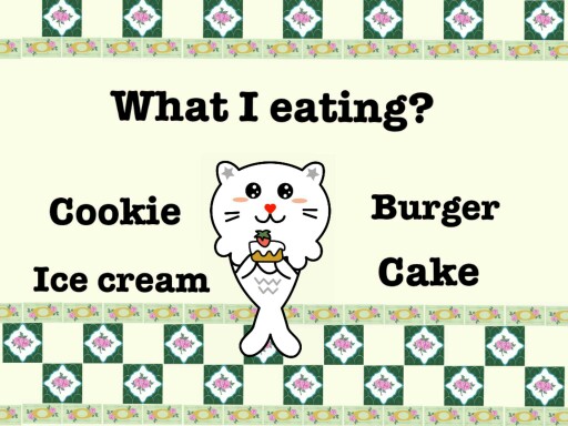 What I eating? Free Games online for kids in Nursery by Polina Cathys