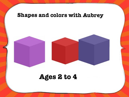shapes and colors with aubrey! Free Games online for kids in Nursery by ...