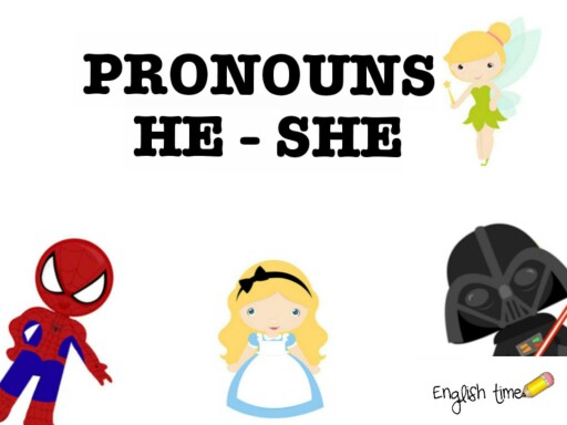 pronouns ~ he or she Free Activities online for kids in Kindergarten by ...