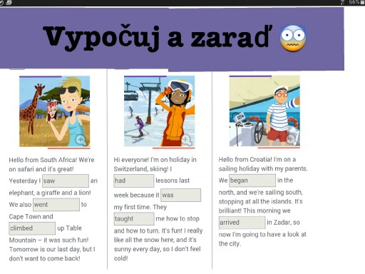 lesson card Free Activities online for kids in 3rd grade by Milos Belik