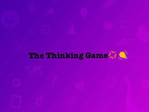 The Thinking Game Free Games online for kids in Nursery by JazLynn Bohlen
