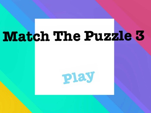 Match the puzzle 3 Free Activities online for kids in Kindergarten by ...