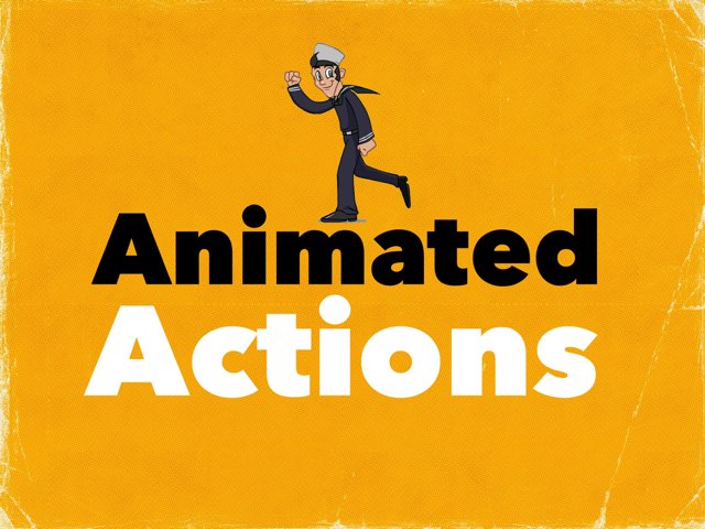 Animated Actions | Online Activities | Language Studies (Native) | Free ...