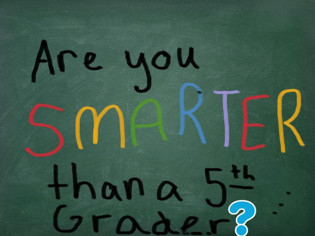 Are You Smarter Than A 5th Grader - Ellie And Madeline Free Activities ...