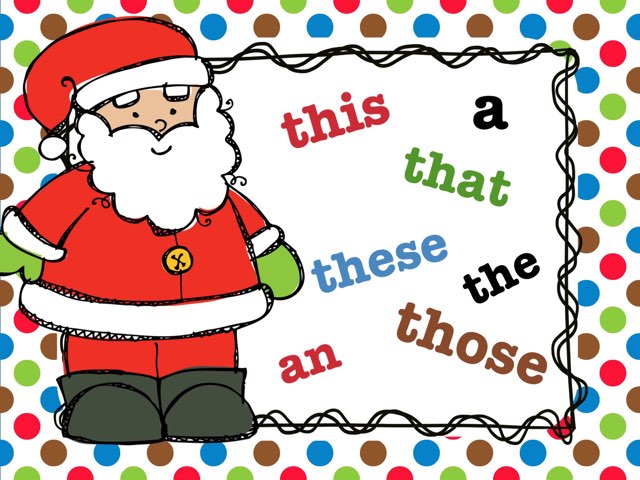 Articles And Demonstratives-L.1.1.h Free Activities online for kids in ...