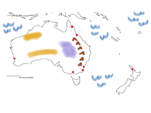 Australia & Oceania Map Review Free Activities online for kids in 5th ...