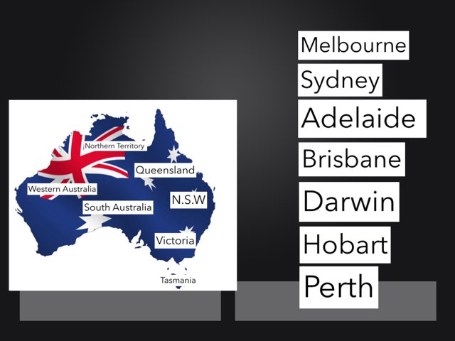 Australian States And Capital Cities Free Games | Activities | Puzzles ...