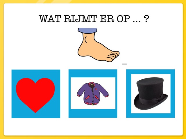 Rijmen Gratis online spellen voor peuters (2-3 jr.) door Shalina Wouters