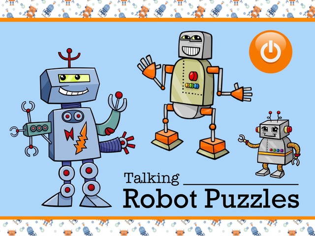 Talking Robot Puzzles | Math Games | TinyTap