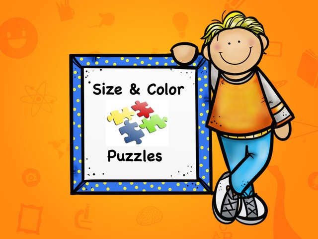 Size & Color Puzzles | Math Games | TinyTap