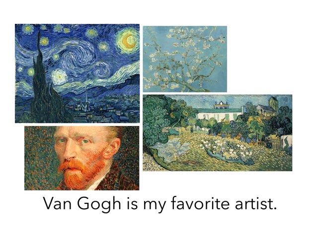 Vincent Van Gogh Free Activities online for kids in 2nd grade by ...
