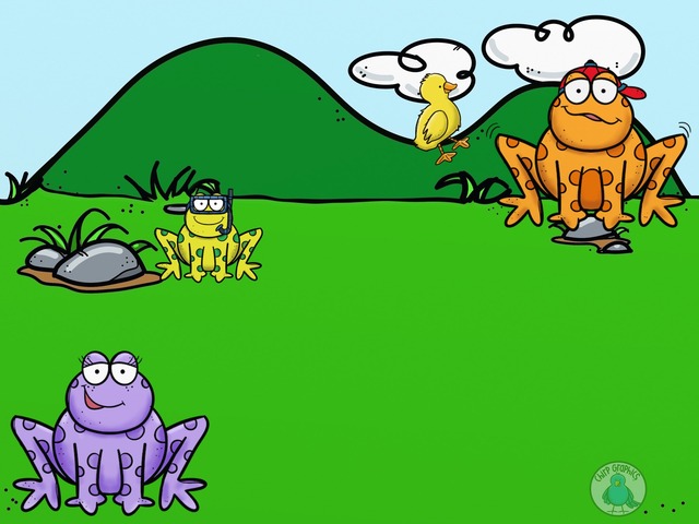 Frogs Free Games online for kids in Nursery by Anna Poplawska