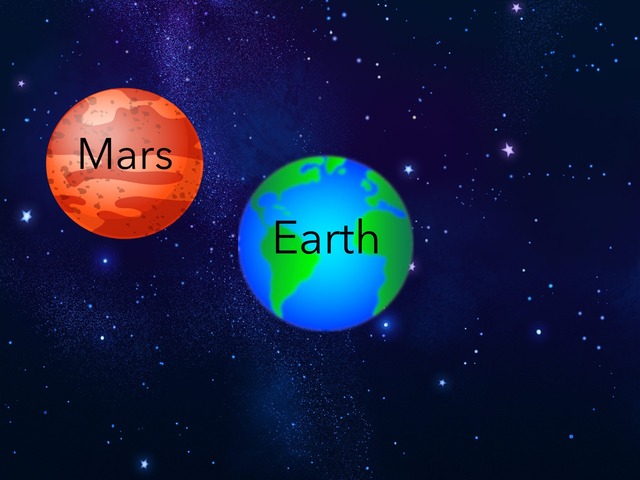 Earth And Mars Free Games online for kids in Nursery by Mara Carpenter