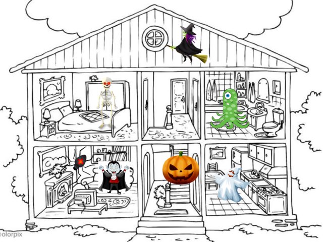 The Haunted House Free Activities online for kids in 2nd grade by Cindy ...